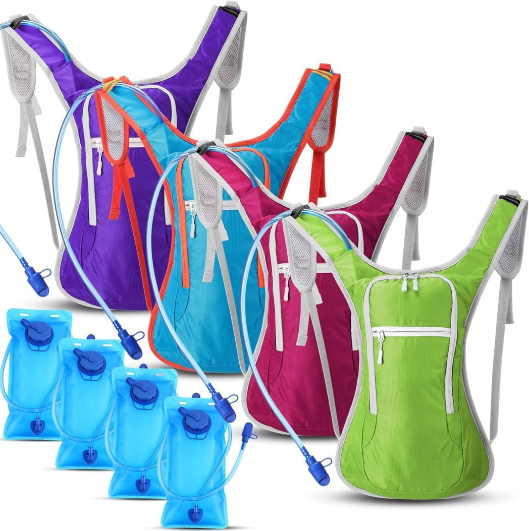 QATZ Hydration Backpack with 2 L Water Bladder Lightweight Hydration ...
