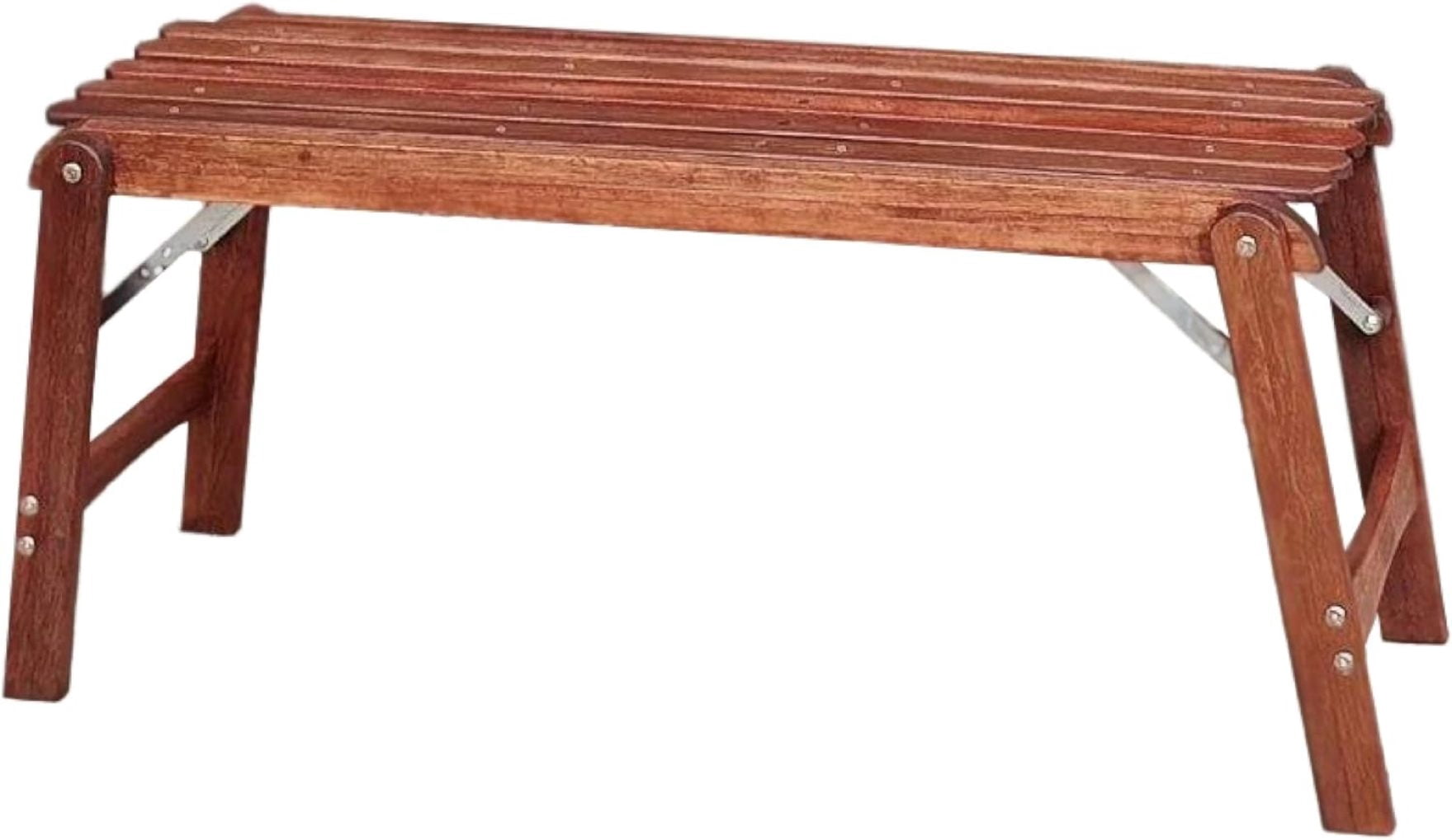 QATZ Pangean Outdoor Wooden Bench, Foldable Bench for Indoor and ...