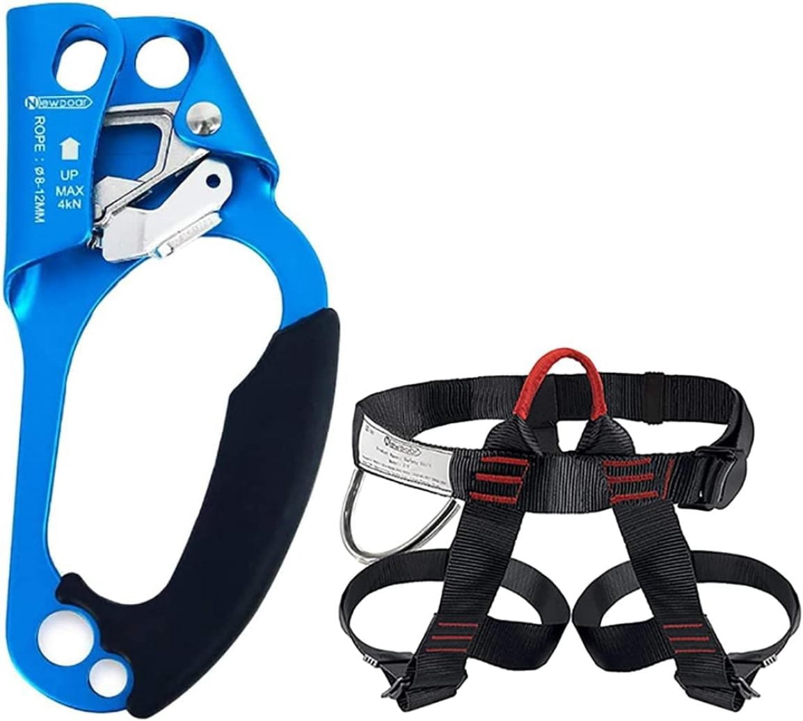 QATZ Right Hand Ascender and Half Body seat belt for Rappelling Fire ...