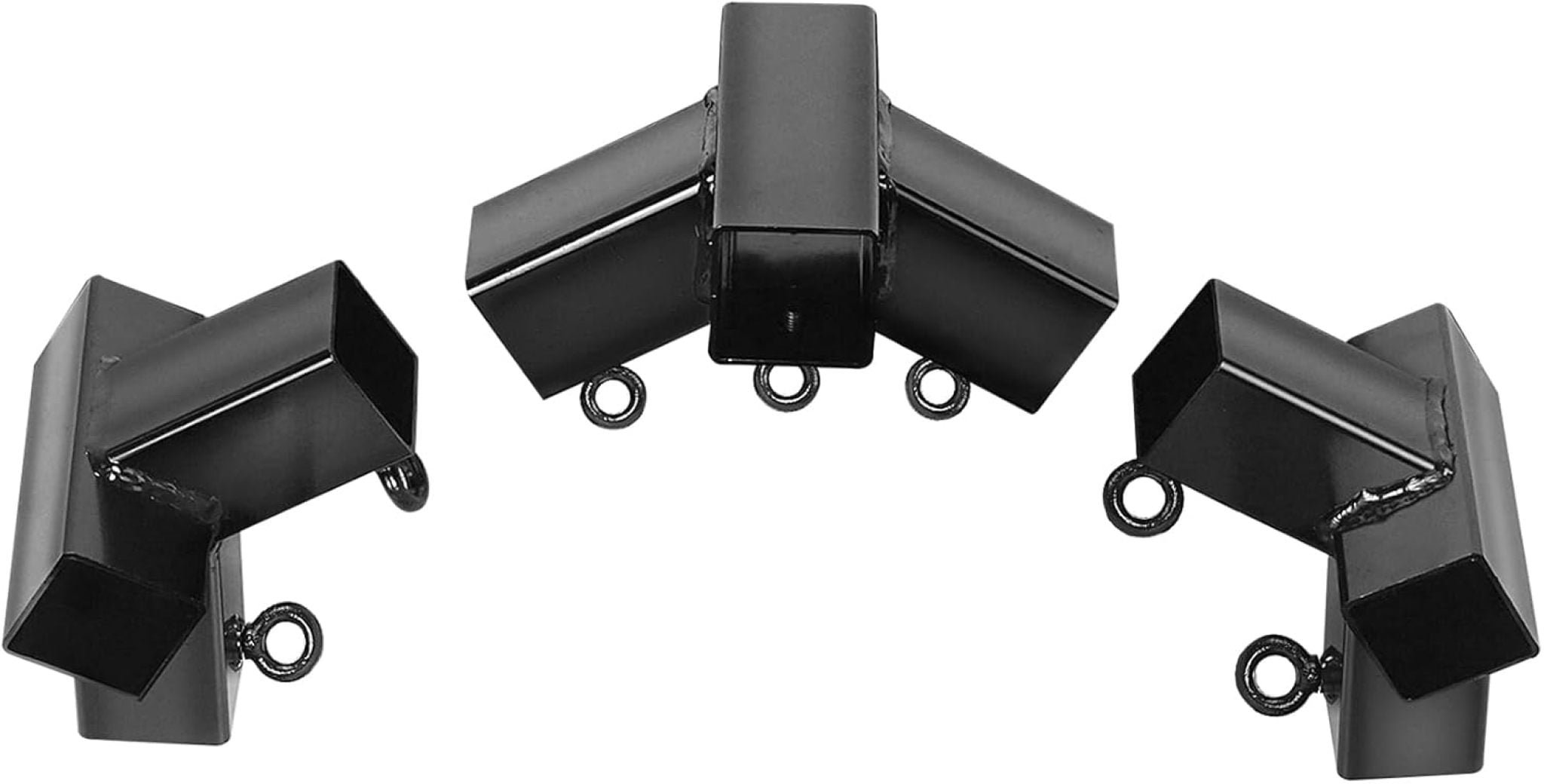 QATZ Square 1.5'' Corner Canopy Fitting Couplers Kit - Frame Carport ...