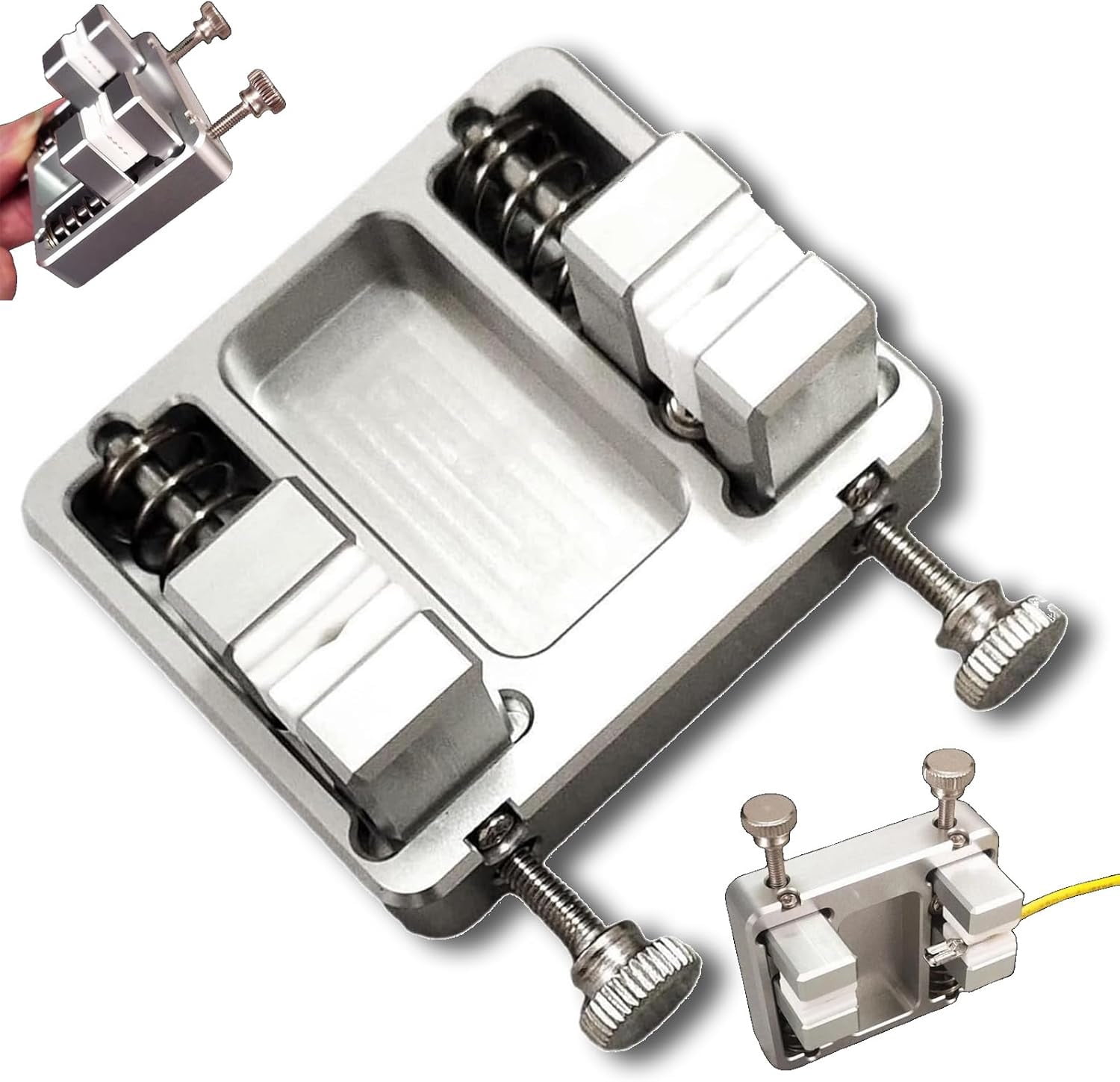 QAWAEY Heavy-Duty Aluminum Welding Clamp Welding Soldering Station ...