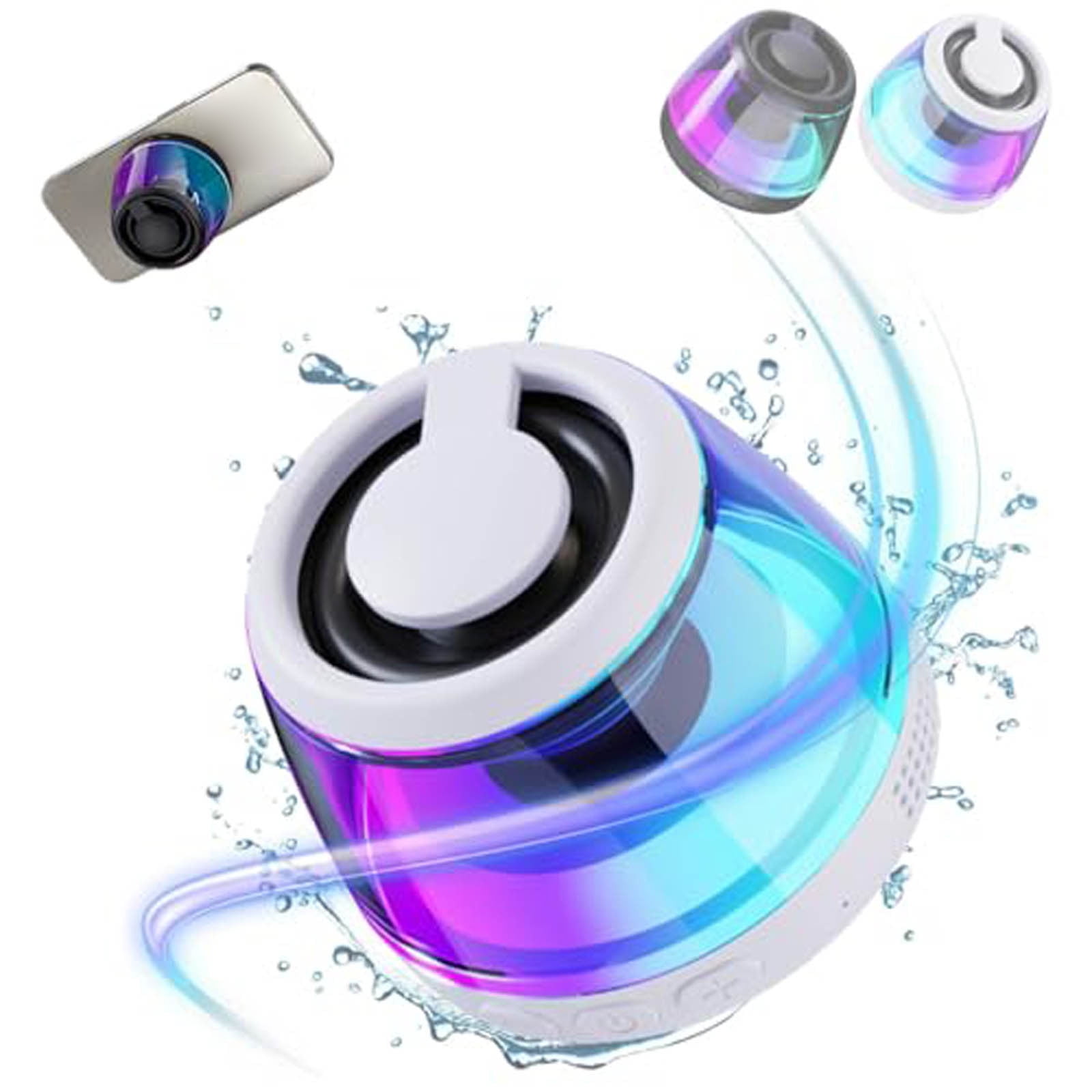 QAZIWE Speaker Mini Hi Fi Speaker Sound Pillar Sound Portable Speaker ...