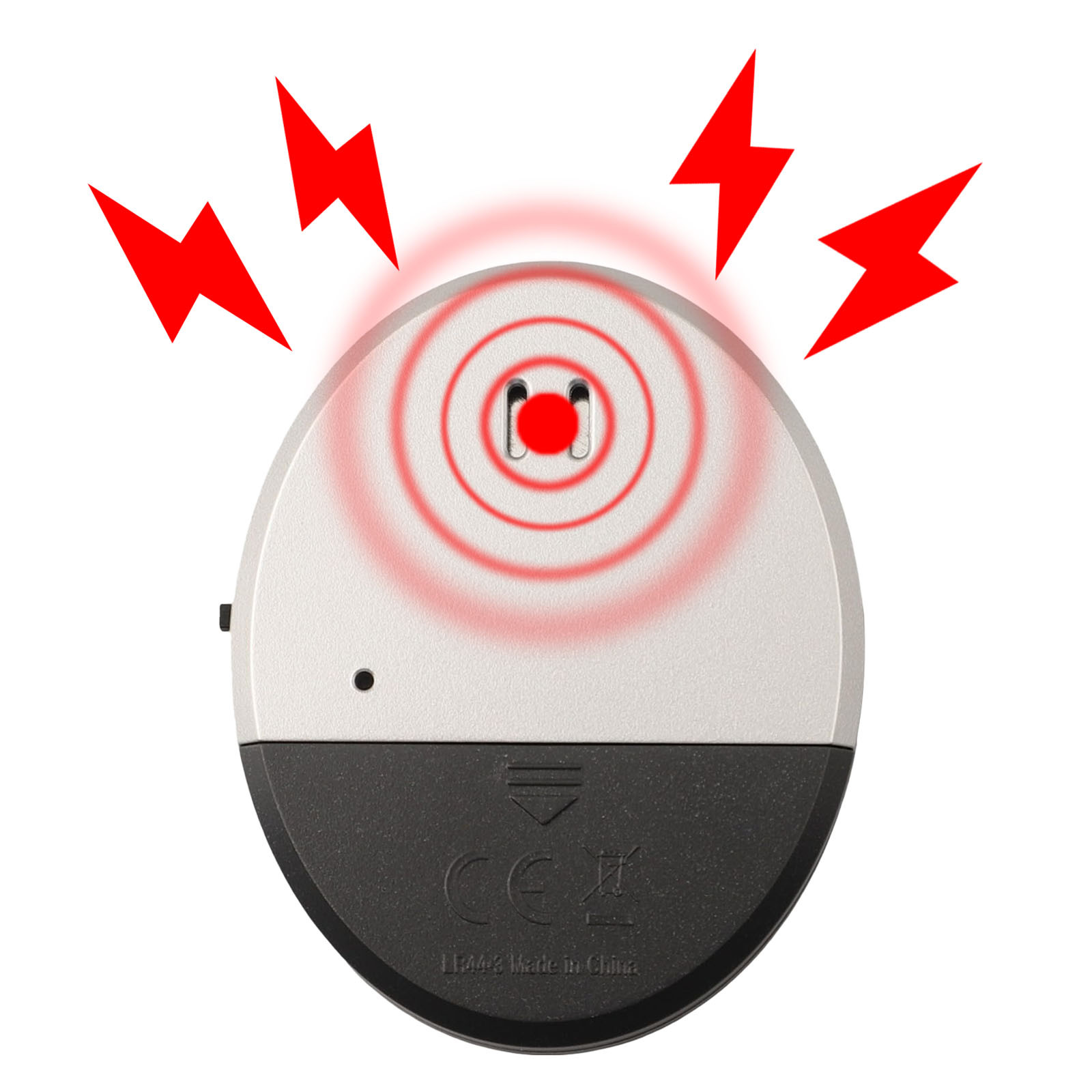 QAZIWE Window Alarm System 130DB Vibration Sensors Window For Glass ...