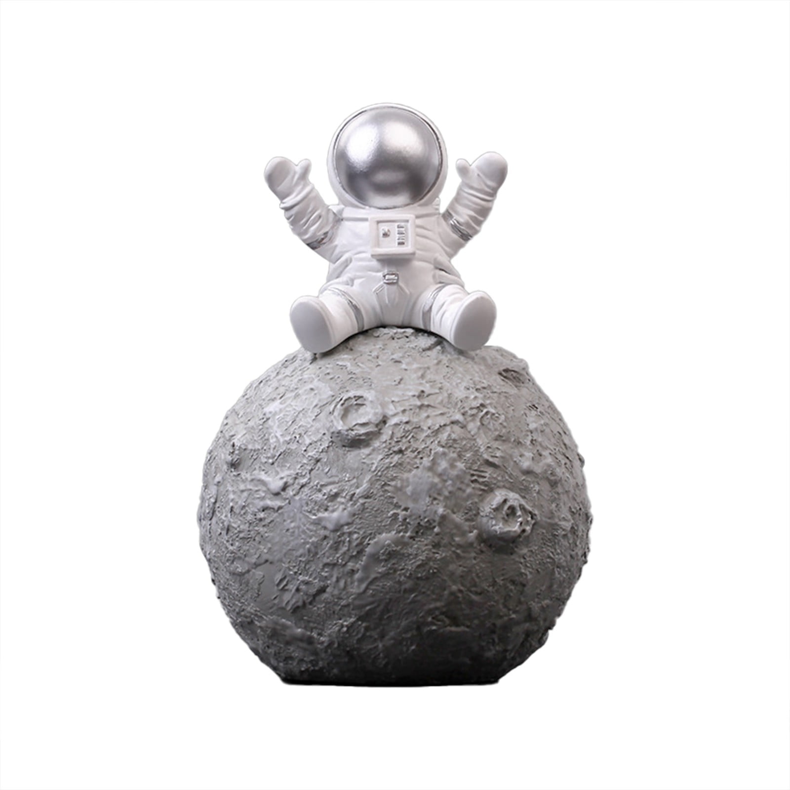 QBGSAY Desktop Ornament Astronaut Figurine Decor Polyresin Astronaut ...