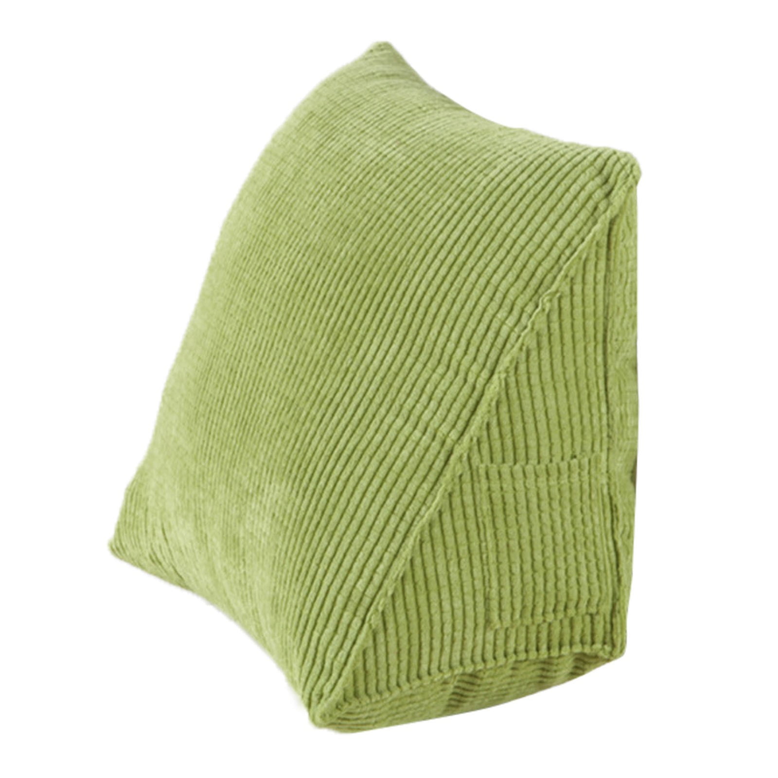 QBGSAY Pillow Corduroy Triangle Cushion Lumbar Support Can Be Removed ...