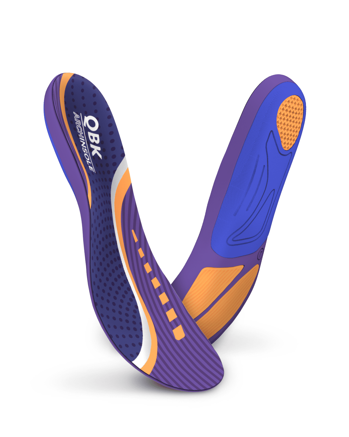 QBK Orthotics Insoles Arch Pads For Feet Insoles for Plantar Fasciitis ...