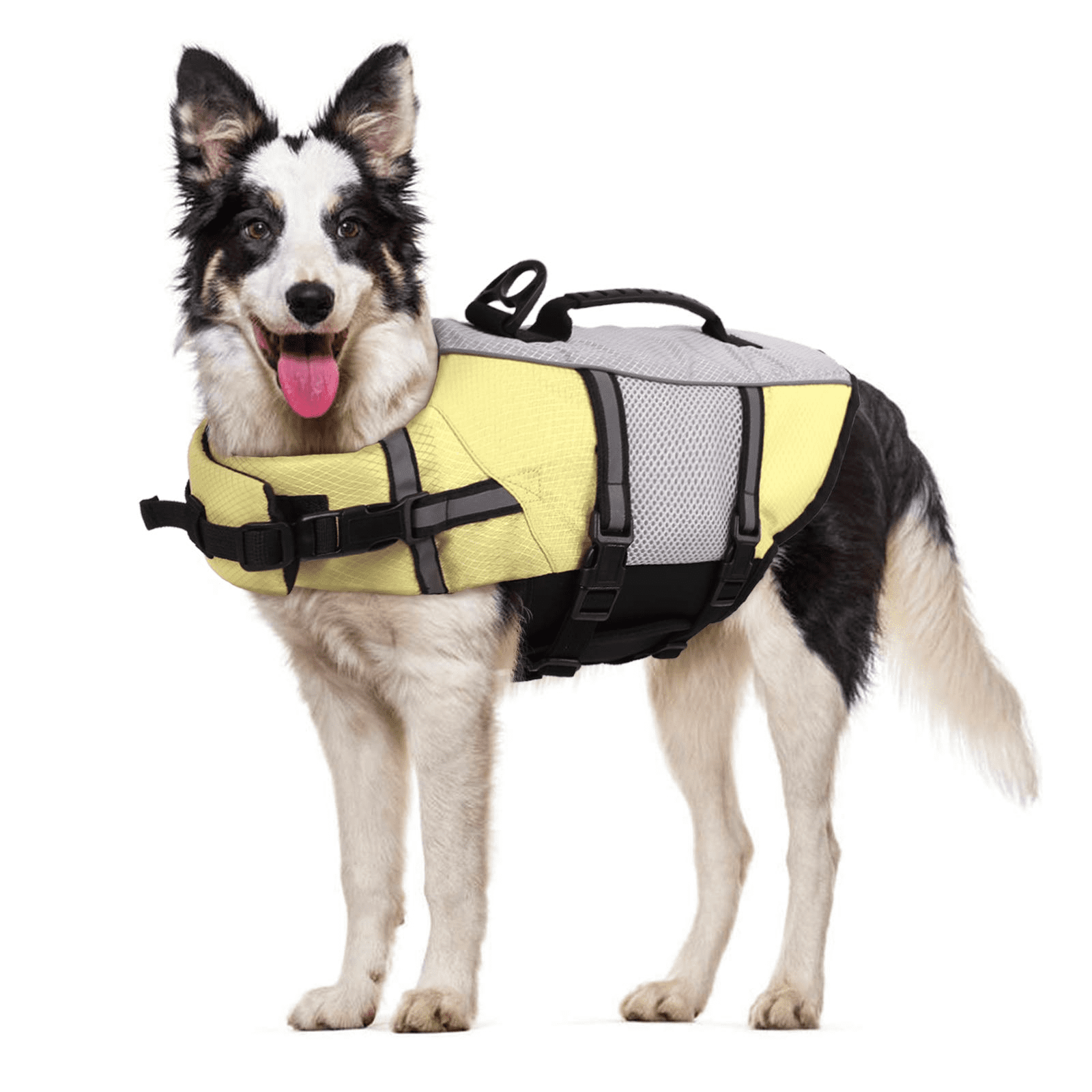 QBLEEV Dog Life Jacket Pet Life Vest for Swimming Pool Float Coat ...
