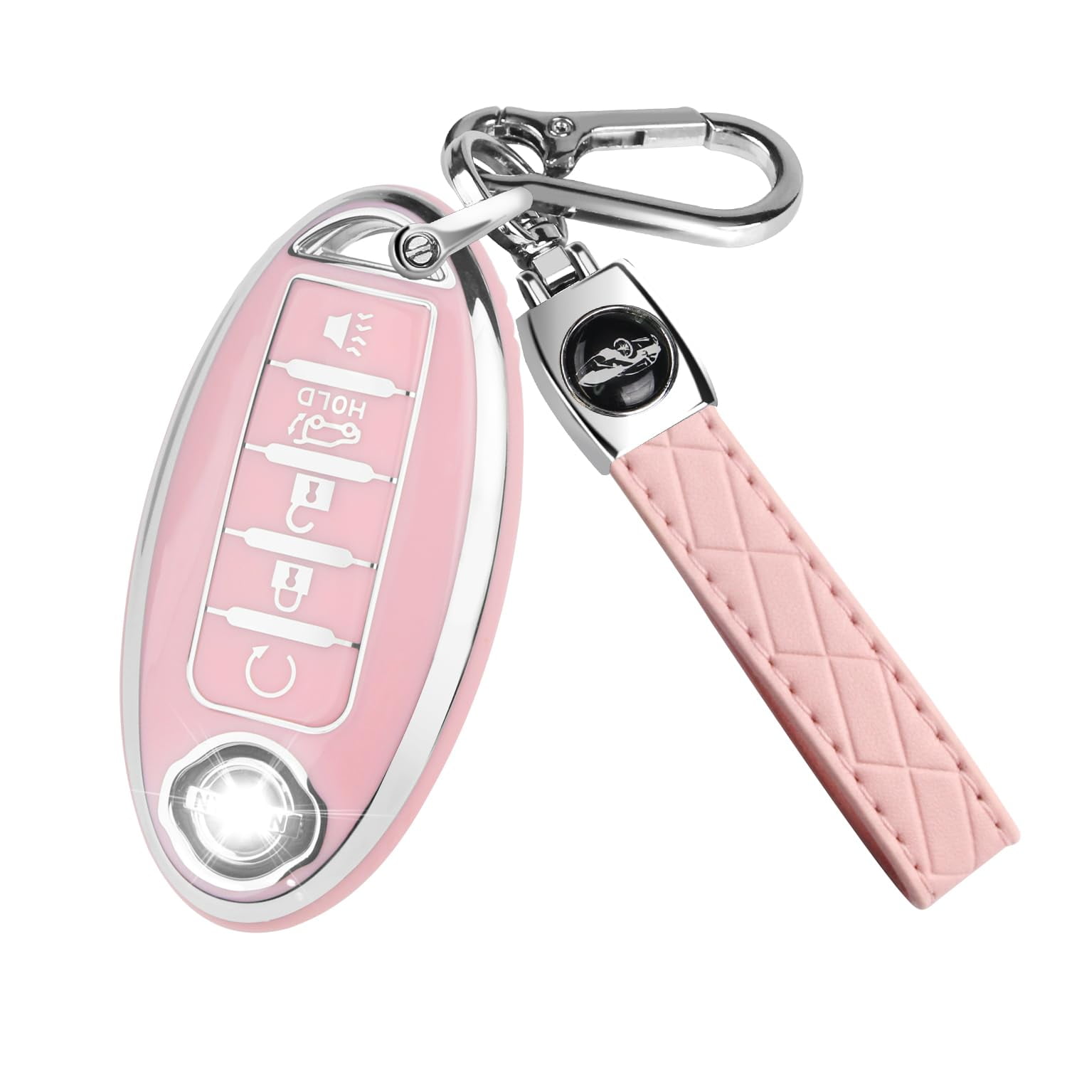 QBUC for Nissan Key RRF12 fob Cover,Soft TPU 360°Car Key Case Protector ...