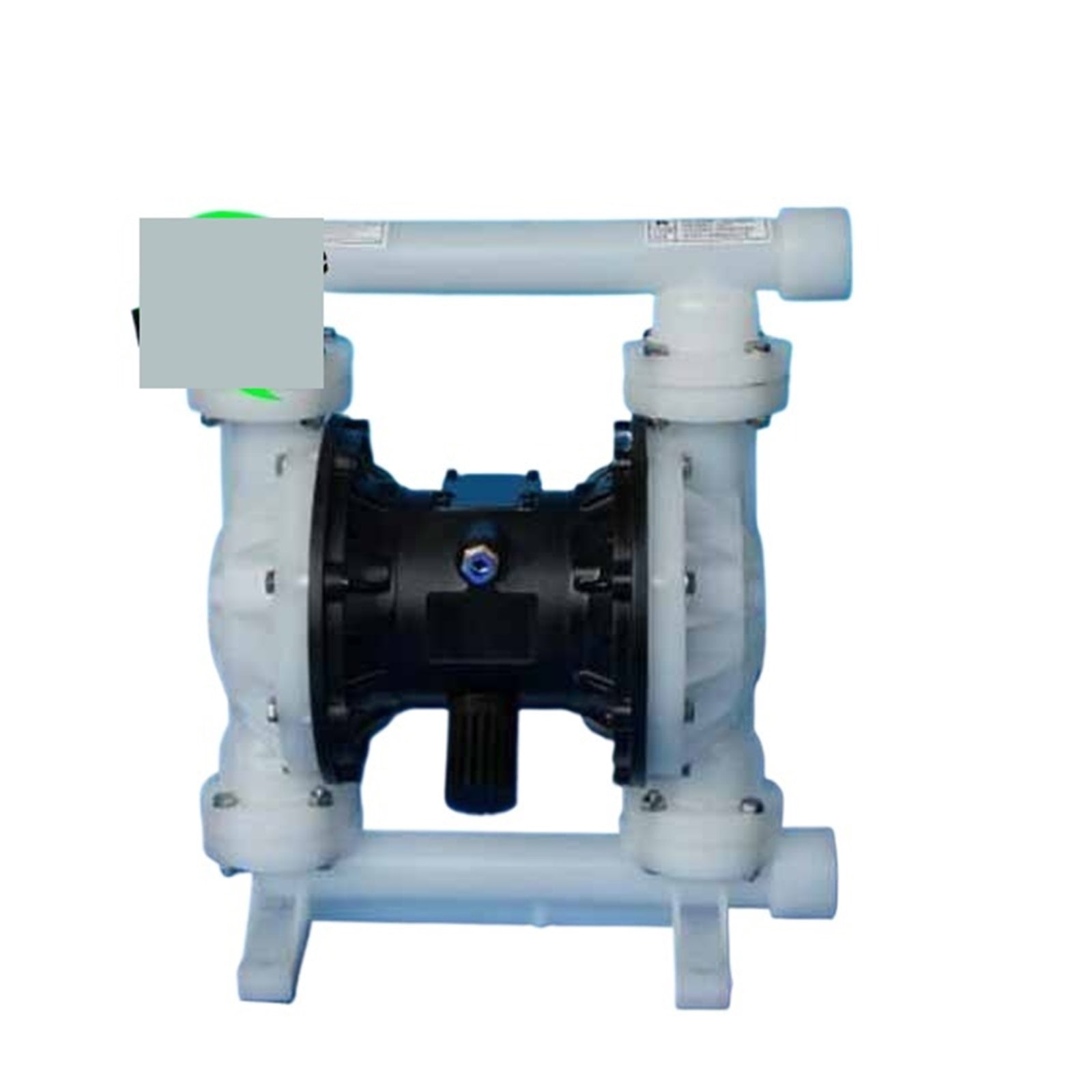 QBY-25/40 Corrosion Resistant Air Pump, 0-2.4m3/H Pneumatic Diaphragm Pump For Printing Industry ...