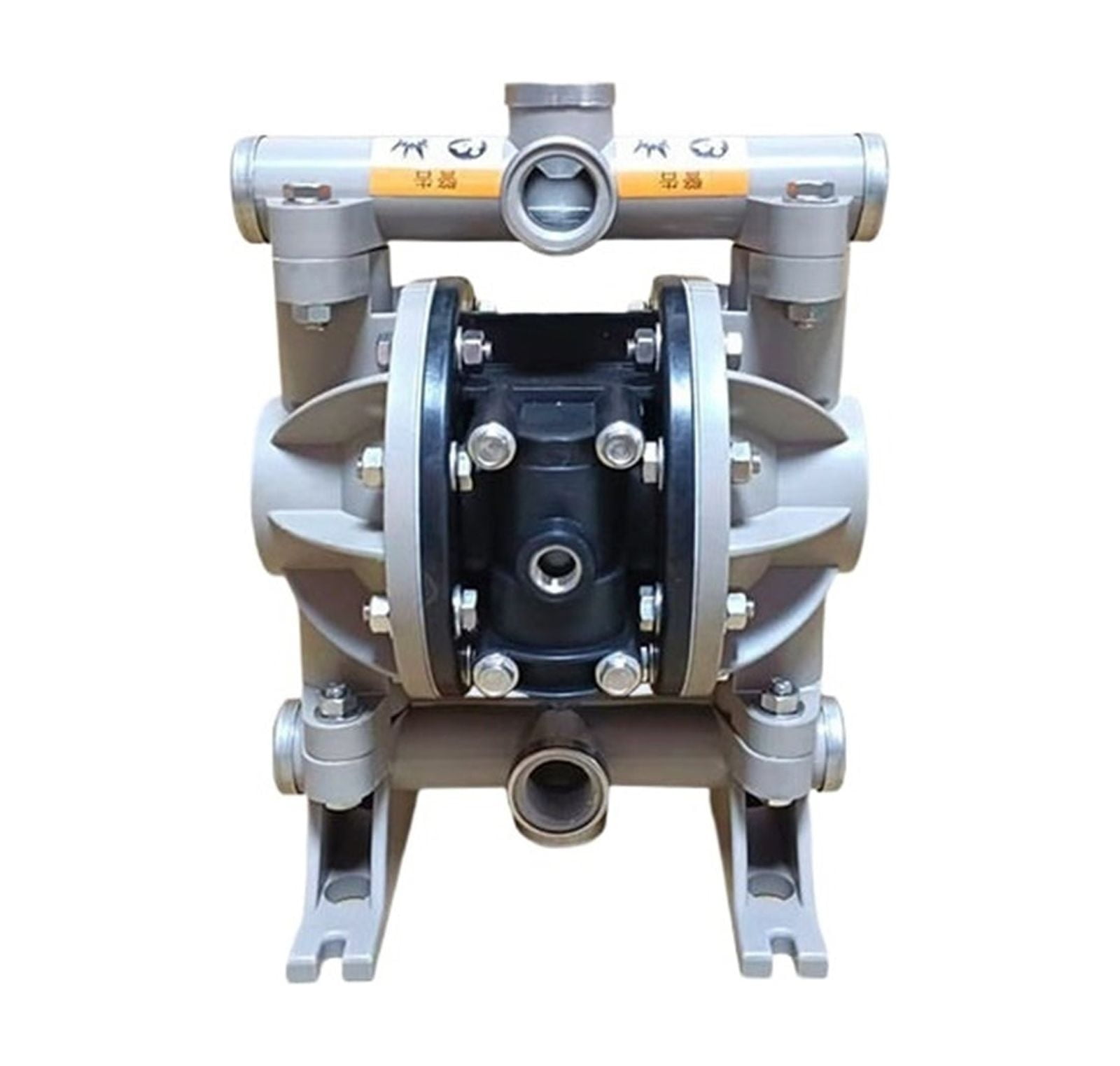 QBY Pneumatic Diaphragm Pump DN15 Corrosion-resistant Latex Paint Pump Plastic Electroplating ...