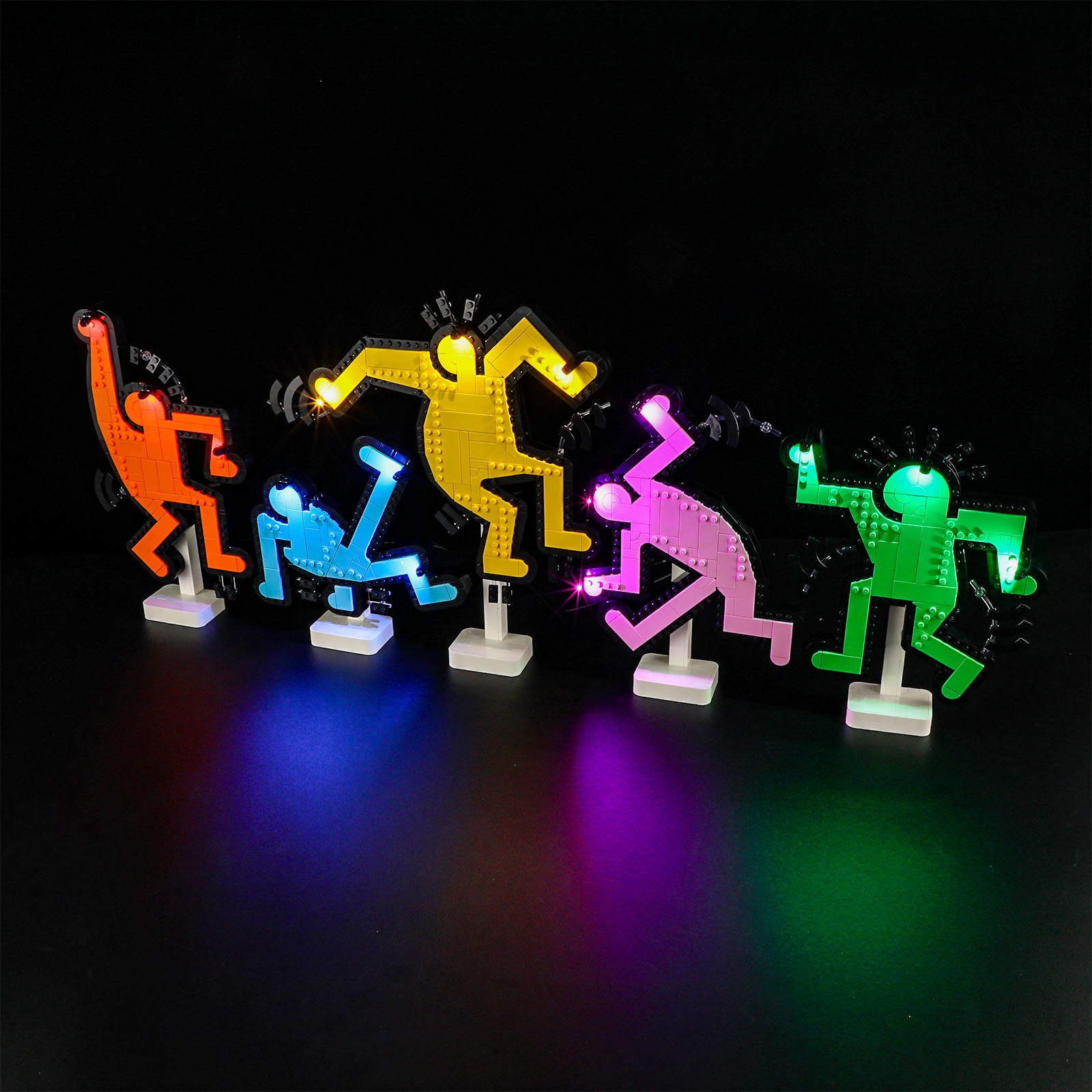 QC Ltbrcik Led Light Kit Lighting Set For Lego 31216 Keith Haring ...
