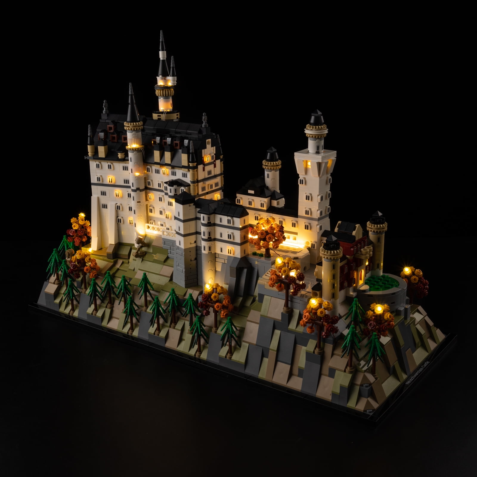 QC Ltbrcik Lighting Set For LEGO Neuschwanstein Castle 21063 Set,Not ...