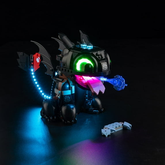 QC Ltbrcik Lighting Set for Lego How to Train Your Dragon Toothless ...