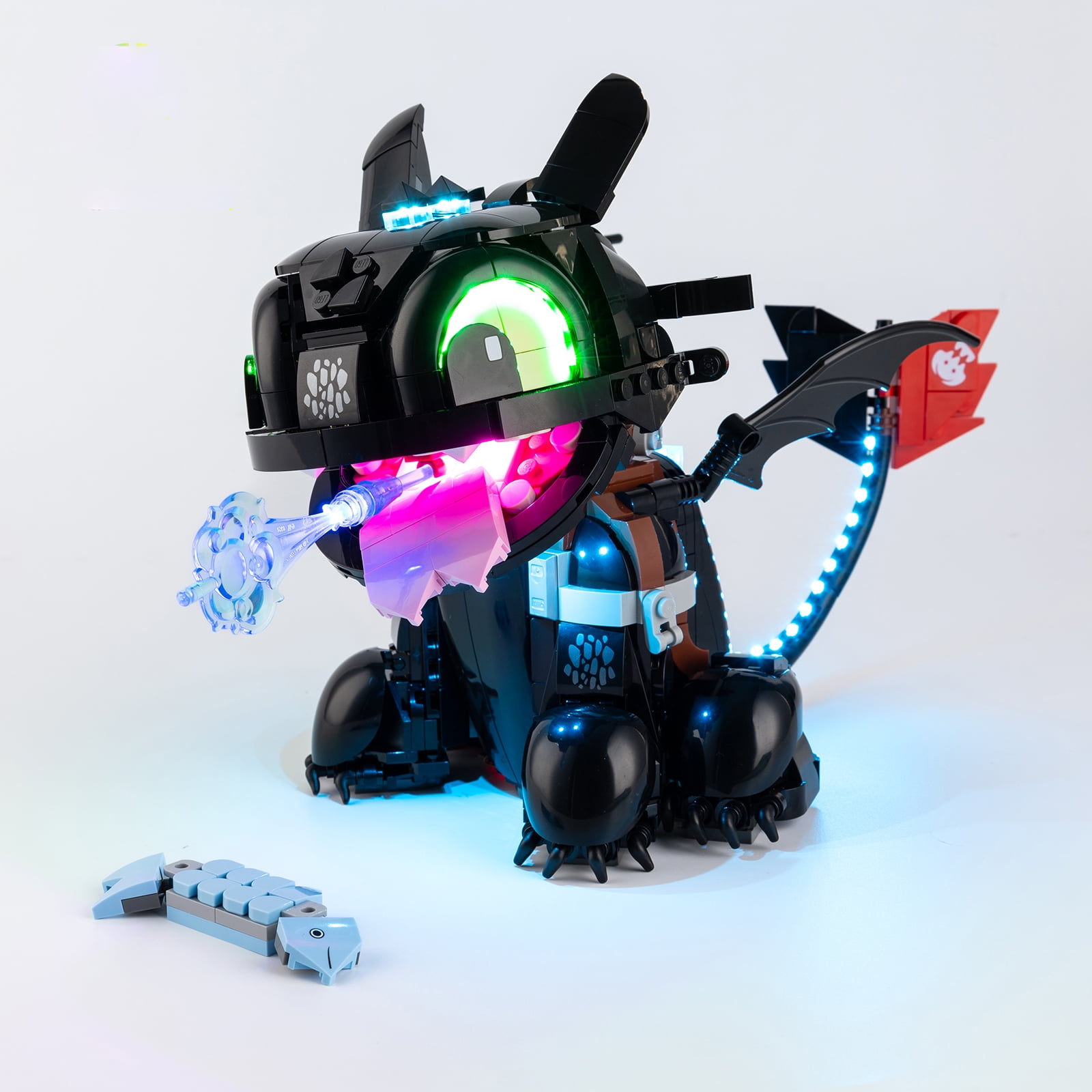 QC Ltbrcik Lighting Standard Version Set for Lego How to Train Your ...