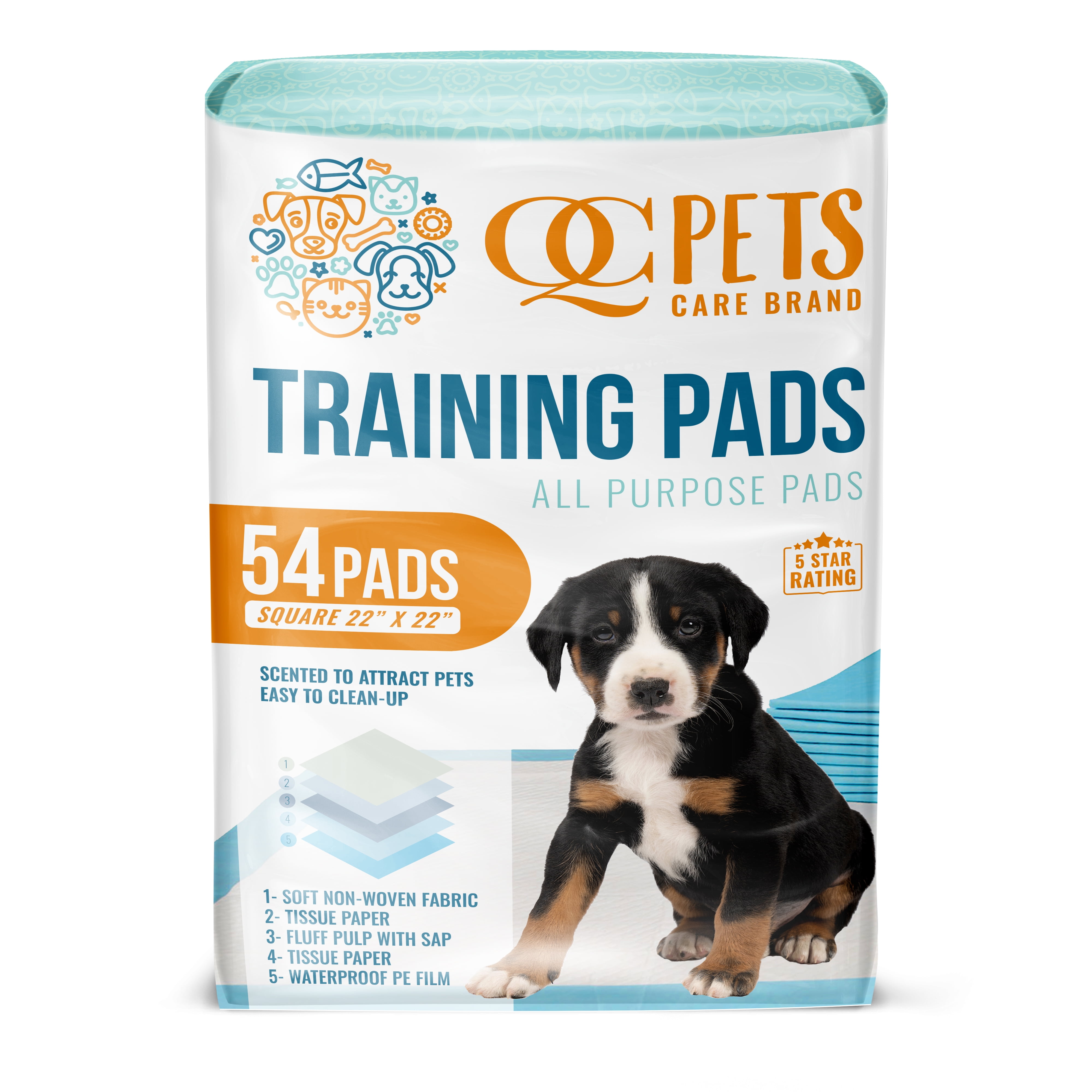 QC Training Pad 54pc - Walmart.com