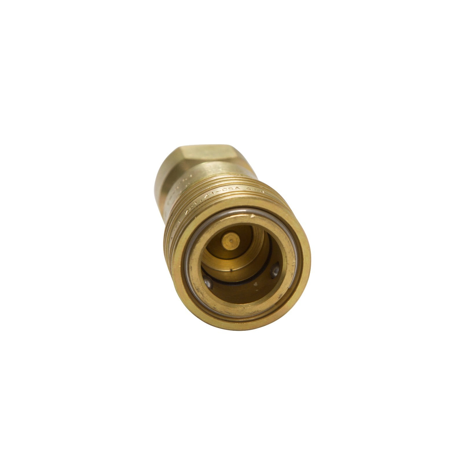 QC12F: 1/2" FEMALE BRASS COUPLING DISCONNECT FOR PROPANE / NATURAL GAS ...