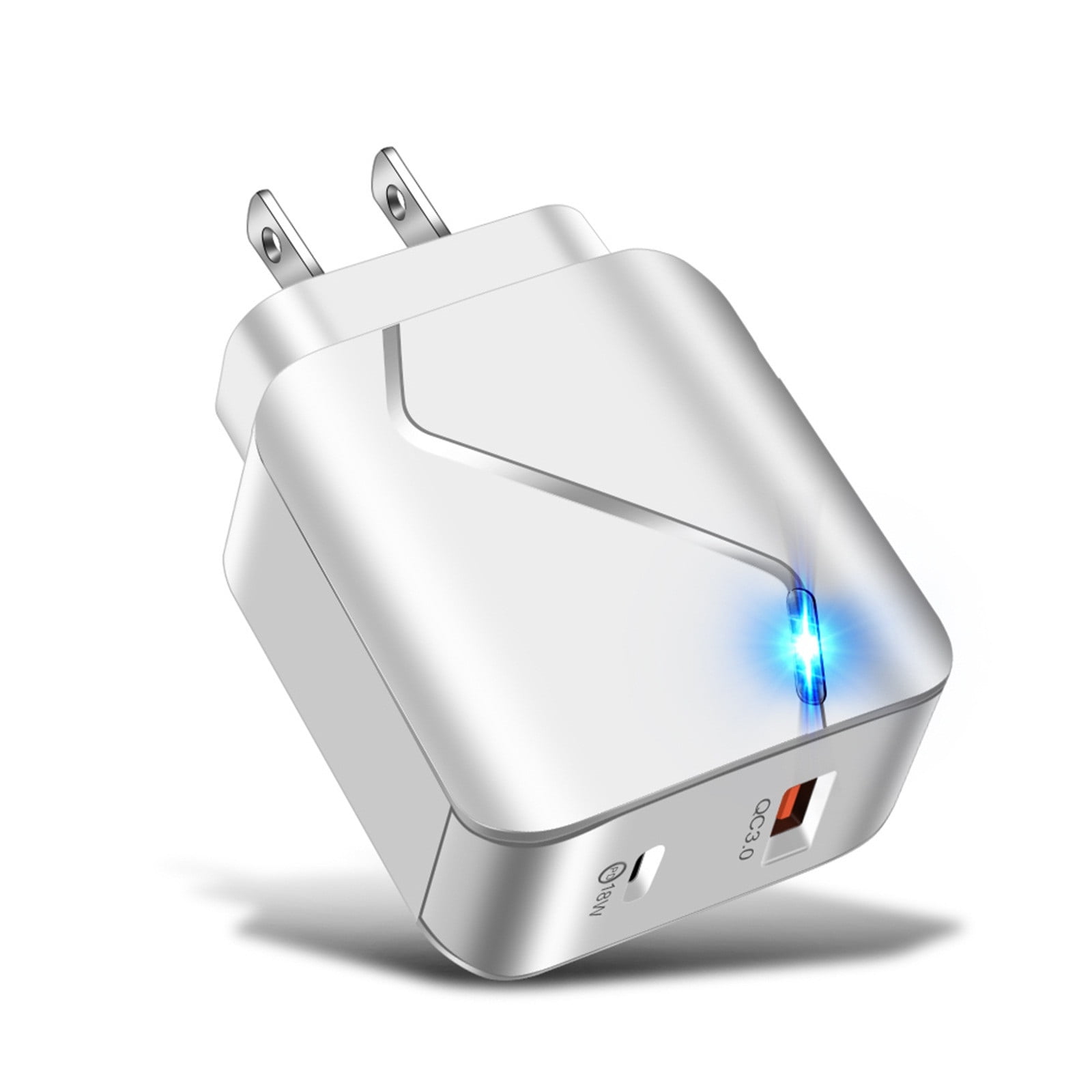 QC3.0+PD18w Fast Quick Charger Hub Wall Power Adapter Fast Charger for ...