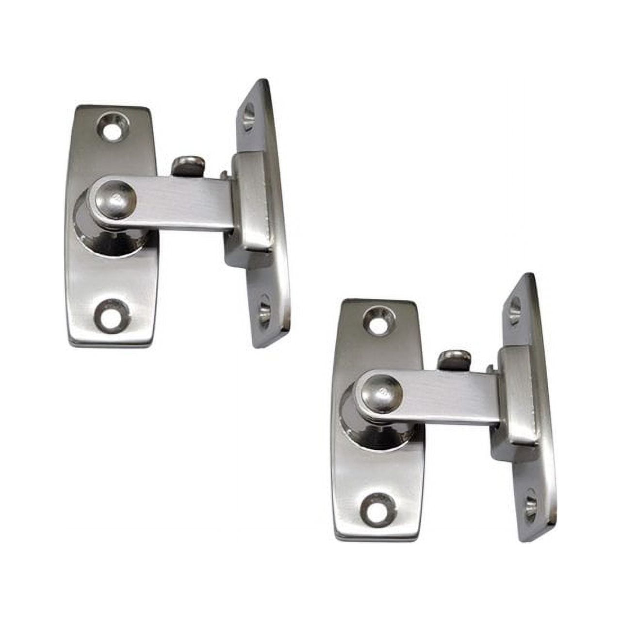 QCAA 2.5" Heavy Forged Solid Brass Door Latch, 90 Degree Right Angle ...