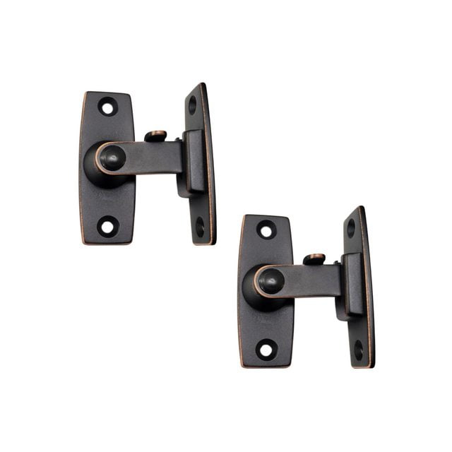 QCAA 2.5" Heavy Forged Solid Brass Door Latch, 90 Degree Right Angle ...