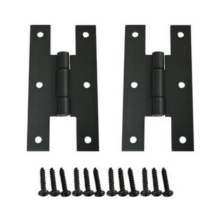 Renovators Supply Black H Cabinet Hinges 4" Cast Iron Kitchen Cabinet ...