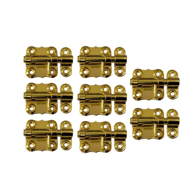 QCAA Deco Sliding Barrel Bolt Durable Steel Constuction, 2'',Brass ...