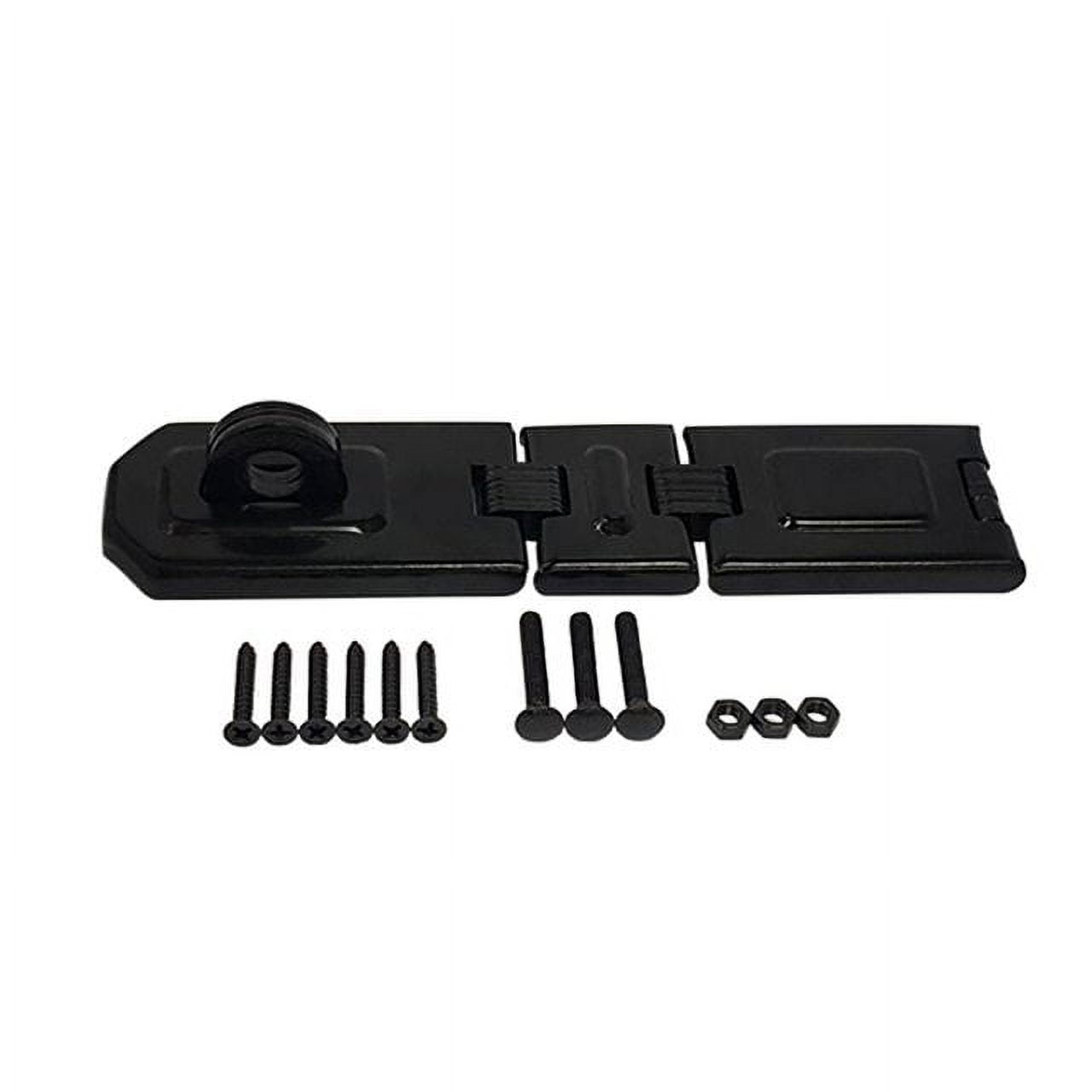 QCAA Extra Heavy Duty Concealed Safety Hasp, Flexible Link, with ...