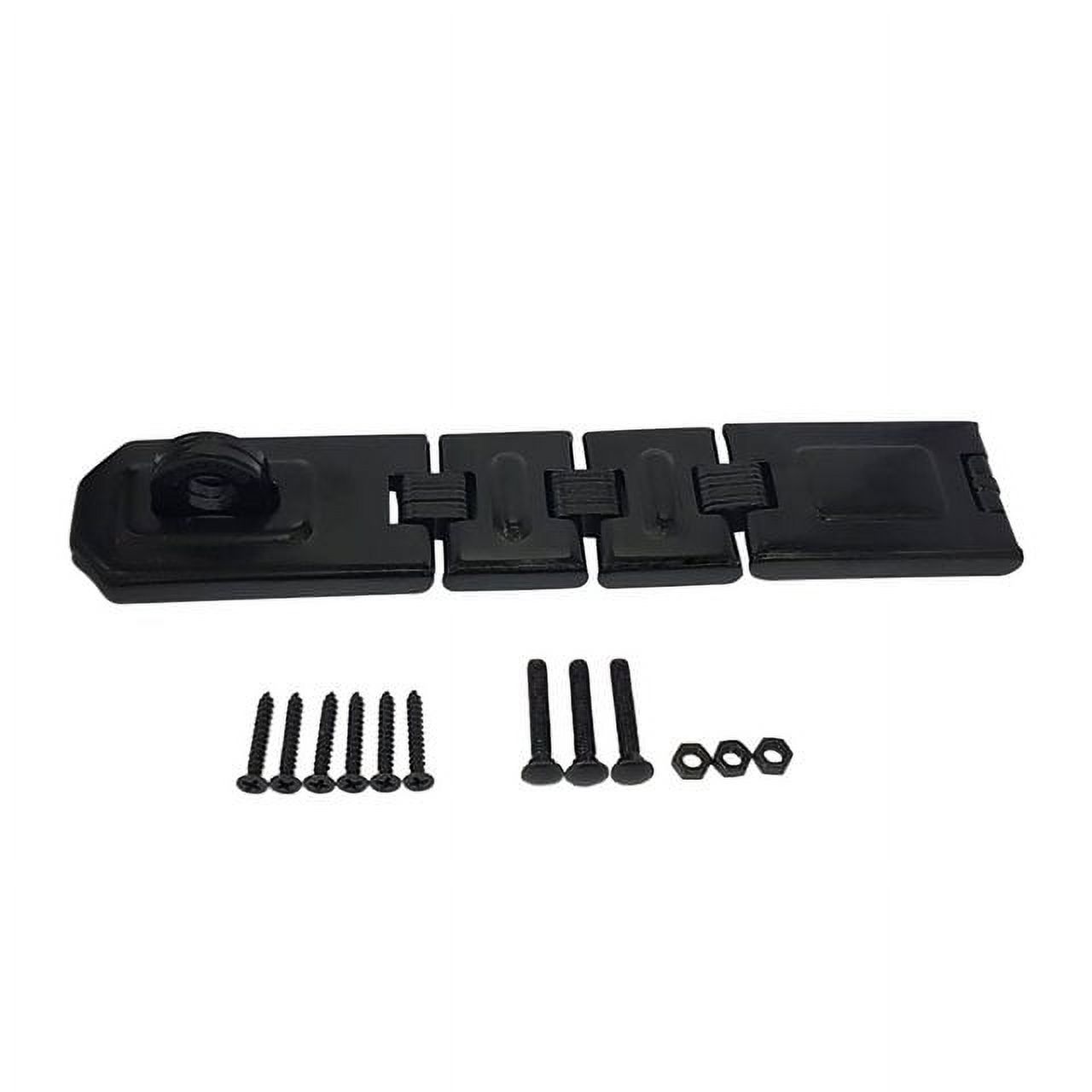 QCAA Extra Heavy Duty Concealed Safety Hasp, Flexible Link, with ...