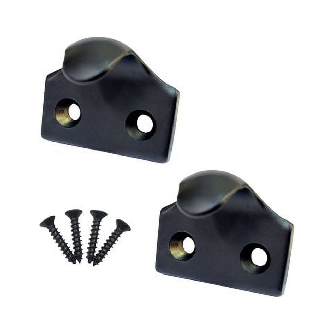 QCAA Forged Brass Heavy Duty Sash Lift, Matte Black, 2 Pack, Made in ...