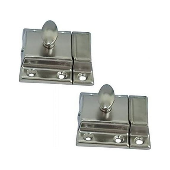 QCAA Oval Turn Cabinet Latch, for Cupboard & Other Furniture, Large ...