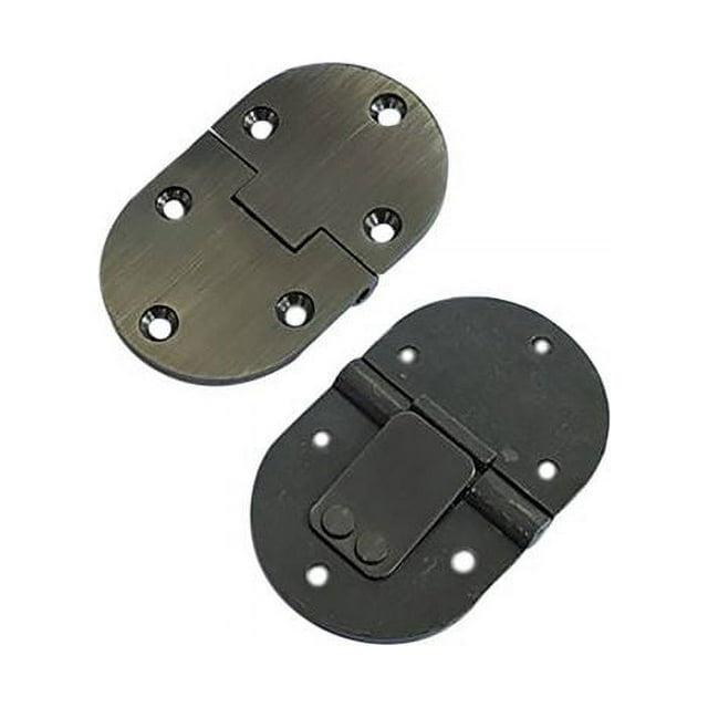 QCAA Solid Brass Butler Tray, Folding Table Hinge, 2-1/2" x 1-1/2" x 3. ...