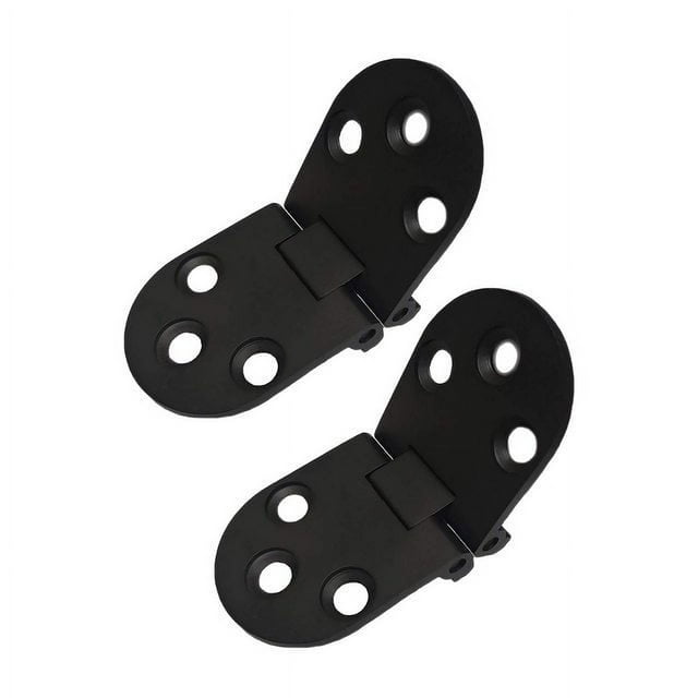 QCAA Solid Brass Table Folding Flip Top Hinge, 2-3/4"x1-3/16", Matte ...