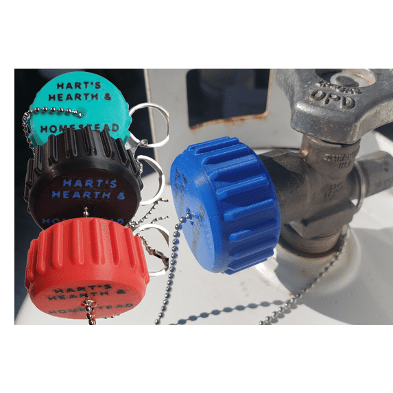 QCC1 Propane Tank Cap, LP OPD Valve Red Dust Cover for 5-40 lb Tanks ...