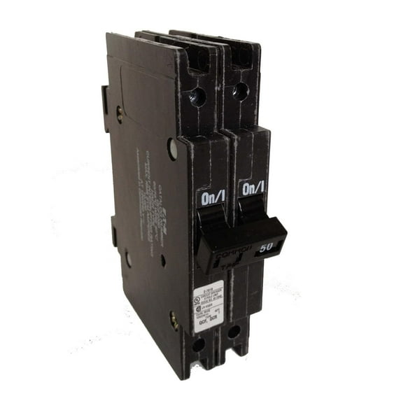 QCF2050 2 Pole 120/240V 50A Circuit Breaker - Residential Electrical ...