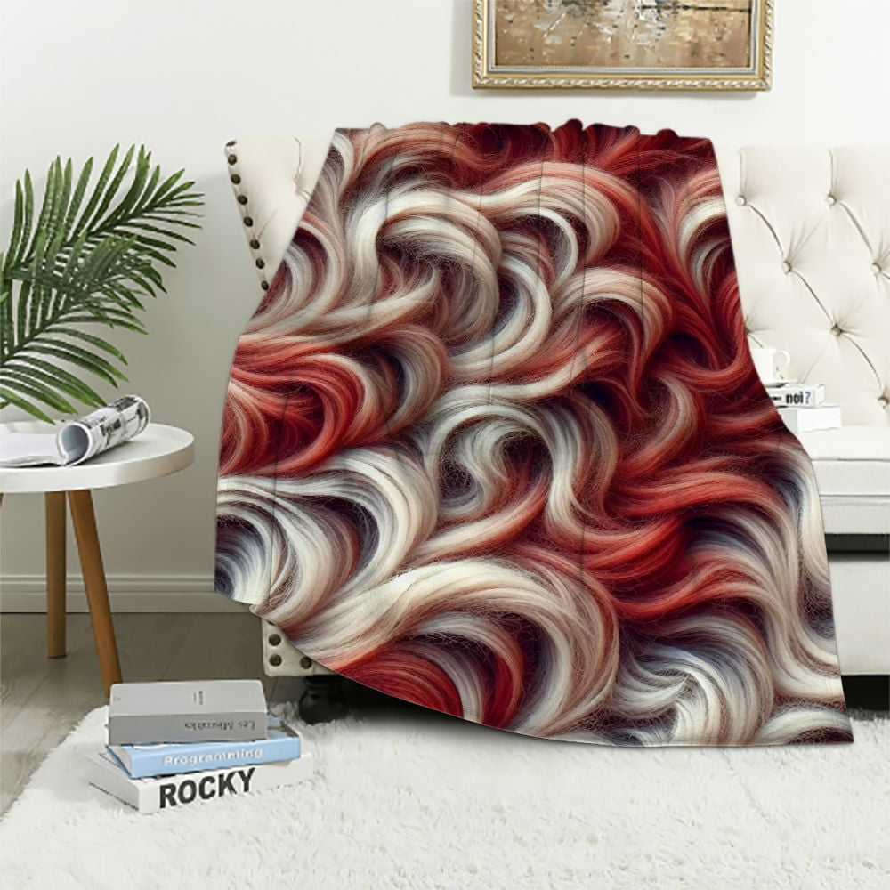 QCPP 11.9 Lbs King Size Velvet Blanket - Heavy 2 Ply Plush Korean Mink Blanket - Fluffy Cozy for ...