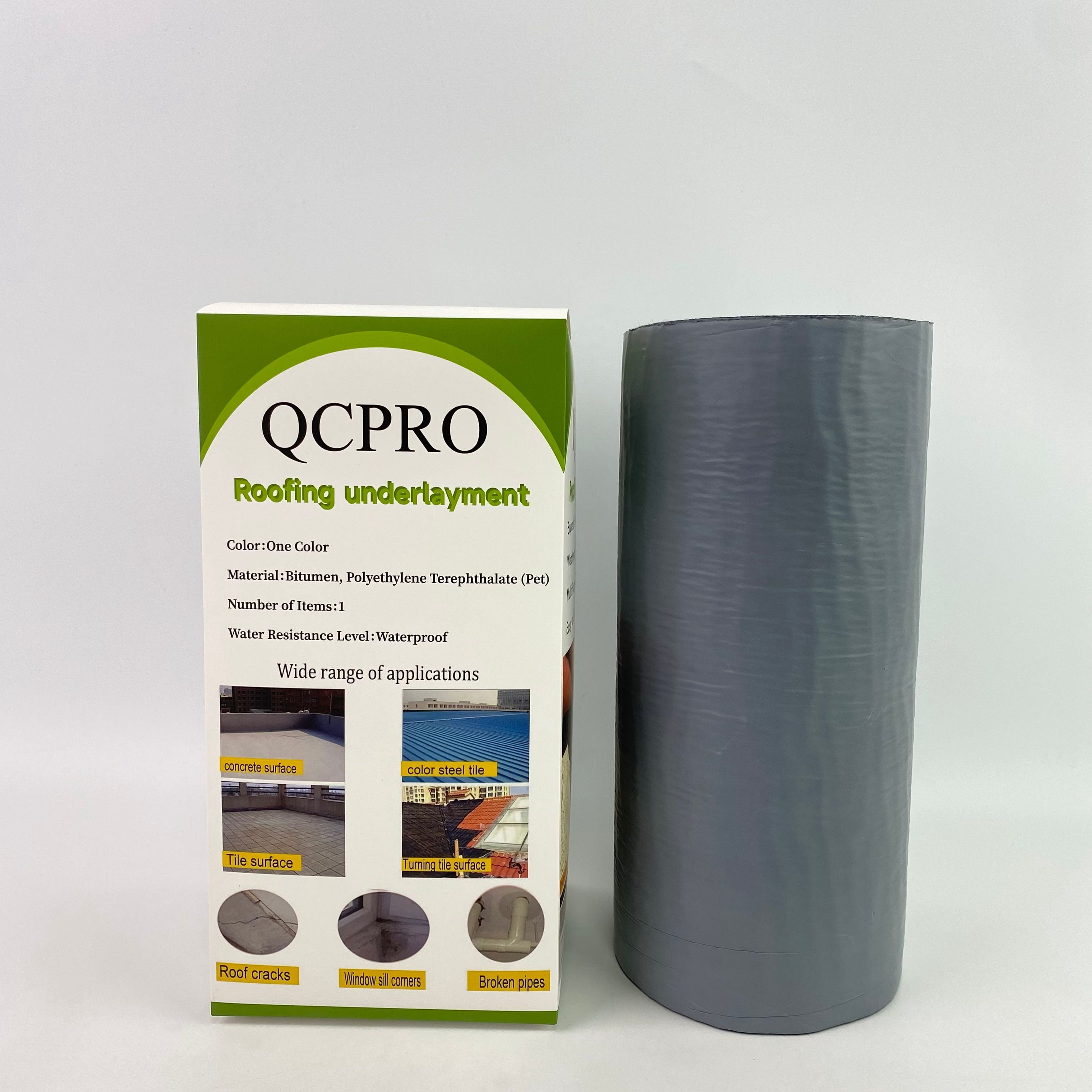QCPRO Roofing underlayment,Asphalt Roof Shingles Repair Tape ...