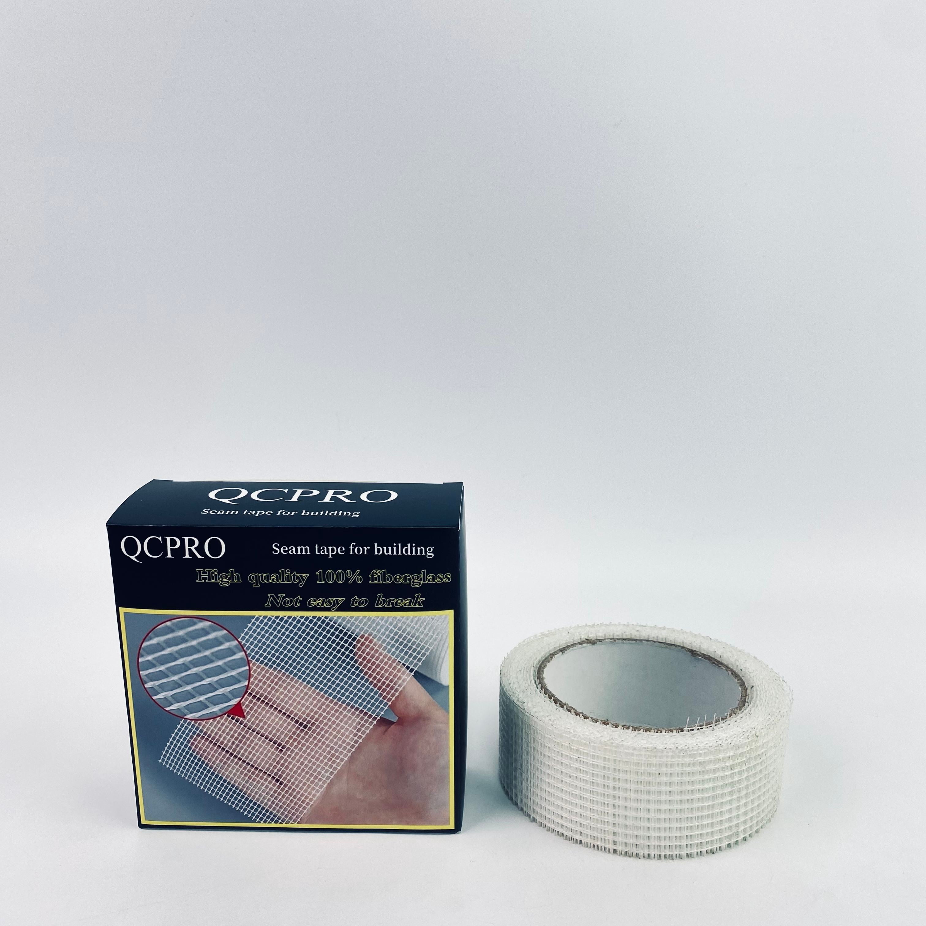 QCPRO Seam tape for building,Drywall Joint Mesh Tape 2“×180 Ft，Strong ...