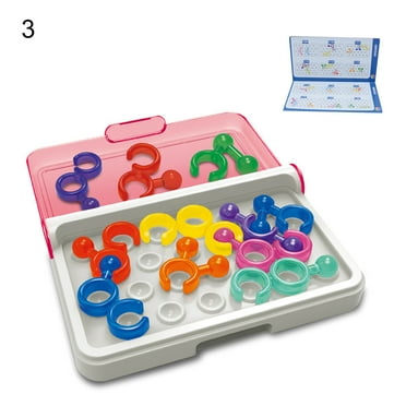 Wooden Intelligence Game 3D Wood Iq Puzzle Brain Teaser Magic Tetris ...