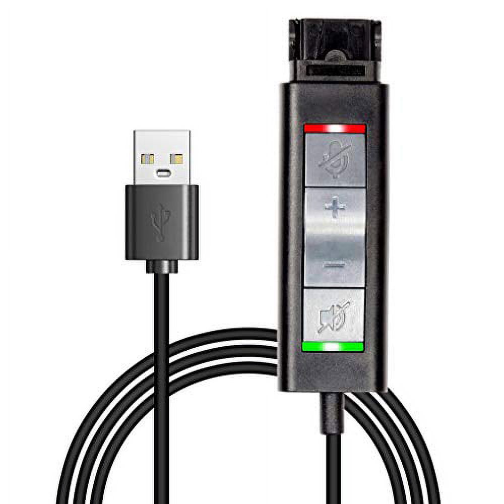 QD(Quick Disconnect) Connector to USB Adapter Cable with Volume ...
