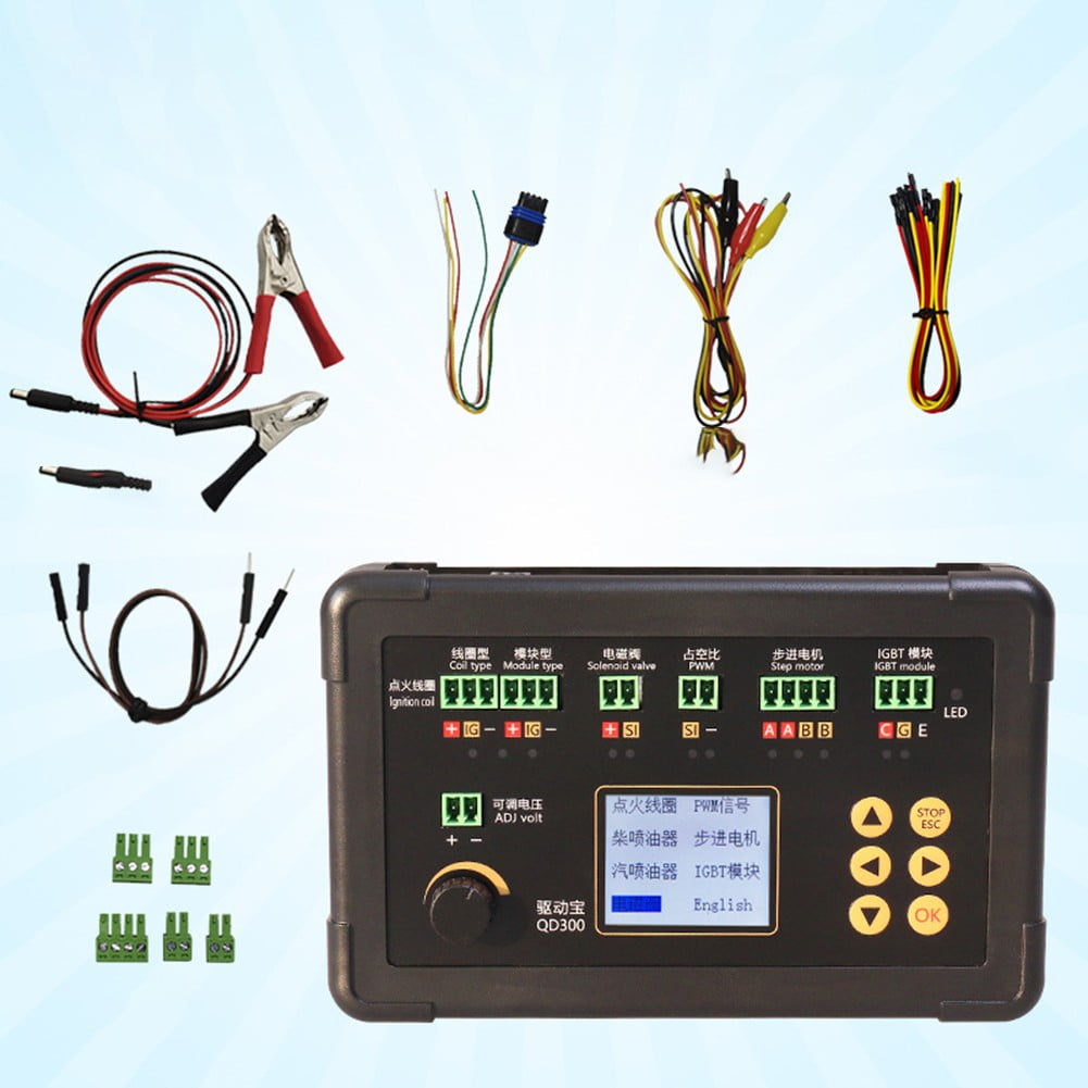 QD300 Automotive Actuator Tester for Ignition Coils Injectors ...