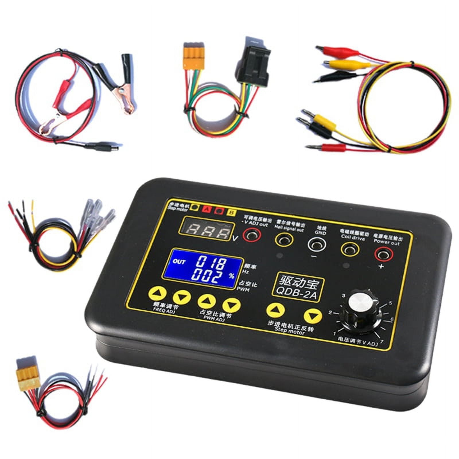 QDB-2A 3A Car Ignition Coil Tester Idle Stepper Motor Solenoid Valve ...