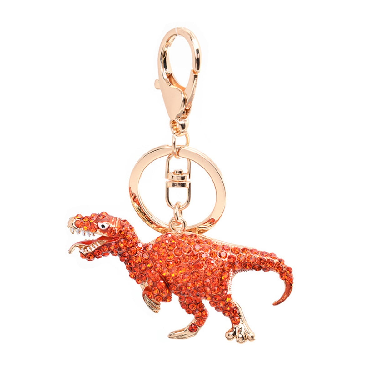 QDDollars Dinosaur Keychain for Women, Tyrannosaurus Rex Key Chain for ...