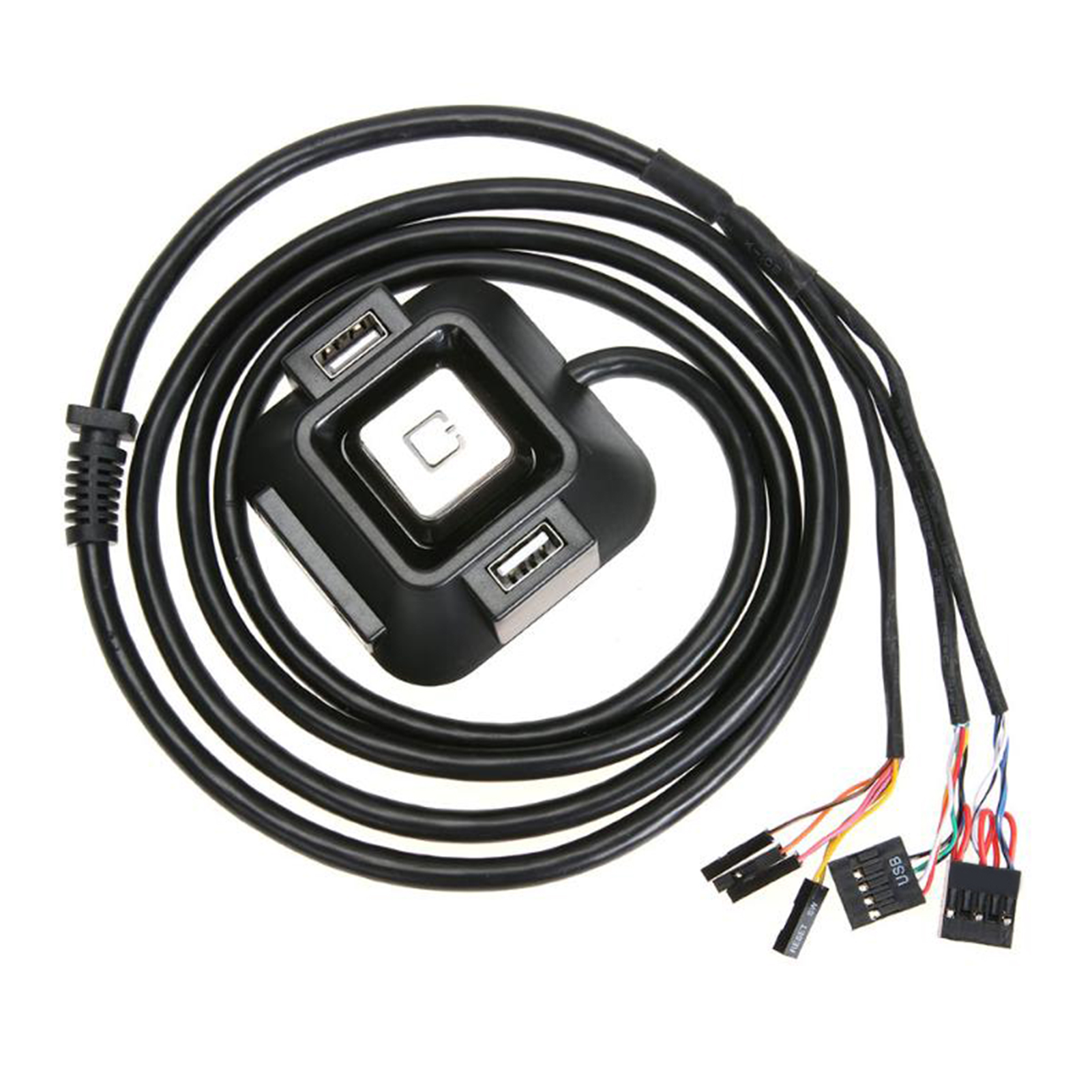 QDJZ 1.2m Desktop PC Switch Button Practical Wear-resistant ABS ...