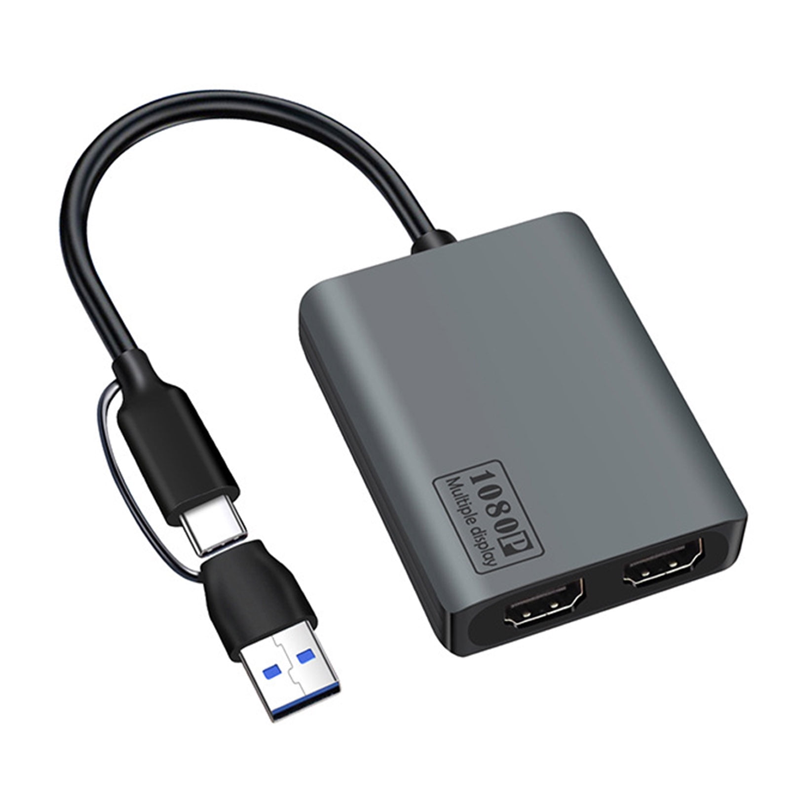 QDJZ 1080P 60Hz HDMI-Compatible Converter for Windows 5Gbps High Speed ...