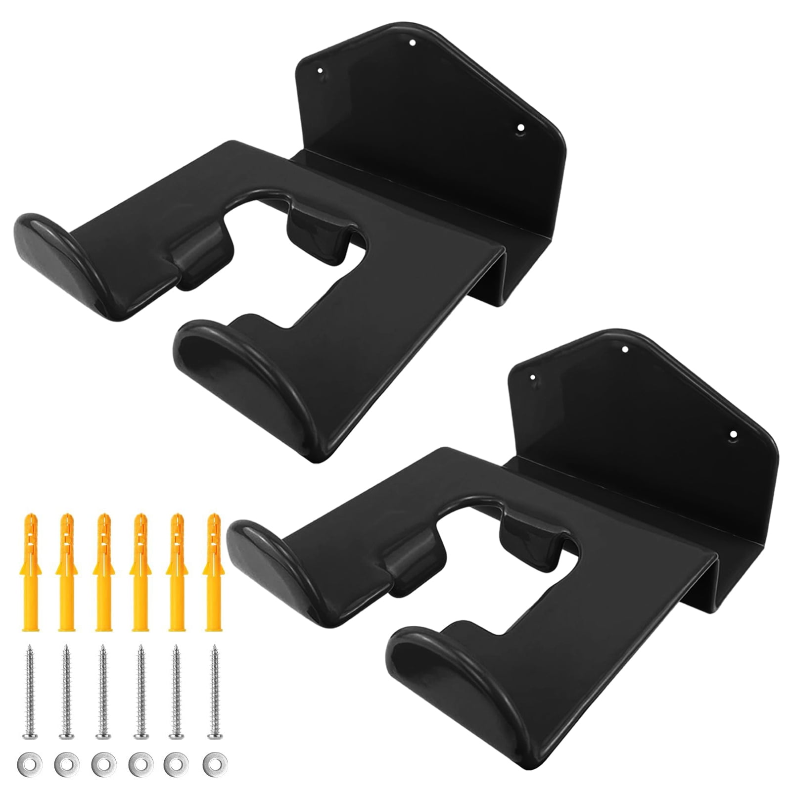 QDJZ 2PCS Grass Trimmer Rack Wall Mount Weedeater Hanger Heavy Duty ...