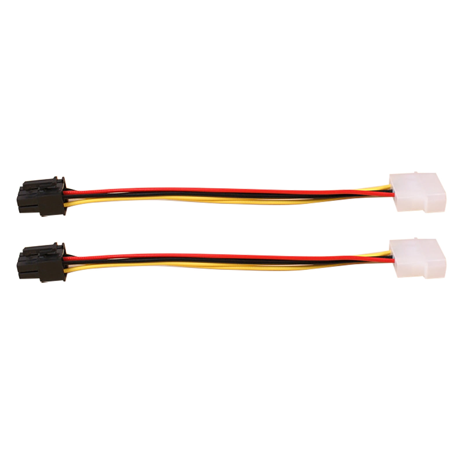 QDJZ 2Pcs 17cm Graphics Card Power Cable Professional Plug Play 4Pin to ...