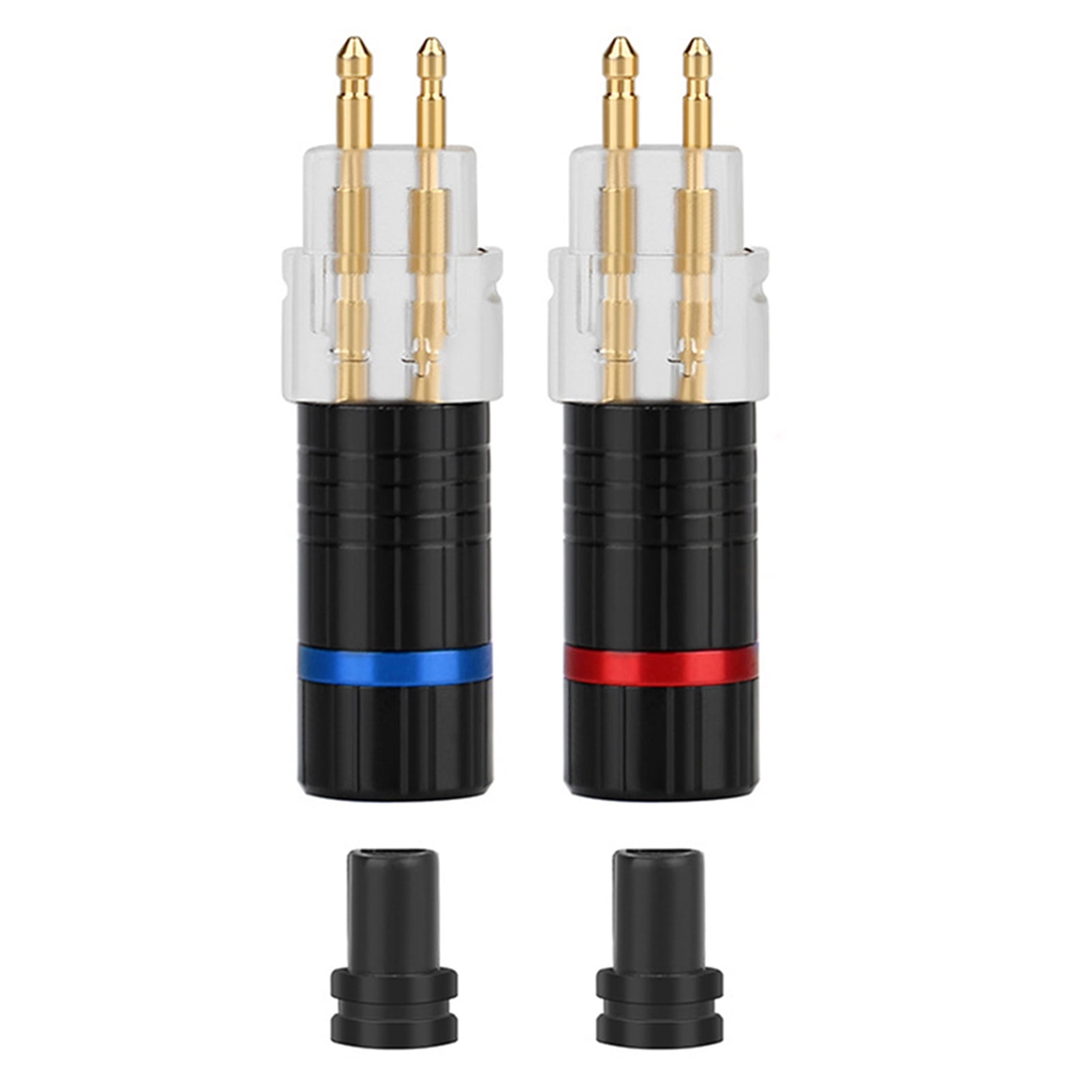 QDJZ 2Pcs Earphone Cable Pin Plug Connector for HD650 HD600 HD580 HD25 ...