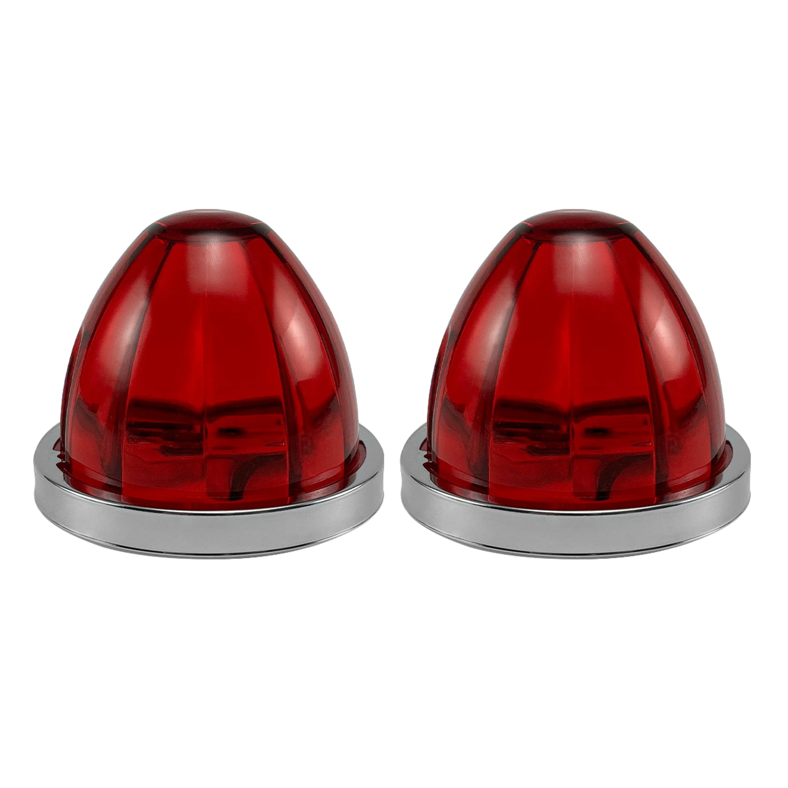 QDJZ 2Pcs LED Watermelon Wheel Lamps under Glow Side Lights Enhanced ...