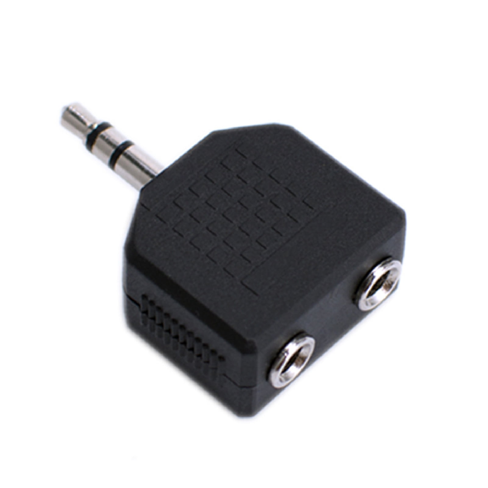 QDJZ 3.5mm Audio Splitter Block-shaped Stable Transmission PVC Couple ...