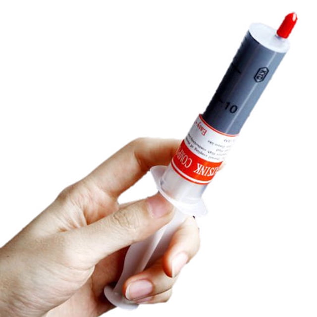 QDJZ 30g Thermal Grease Paste Compound Silicone Syringe for Computer ...