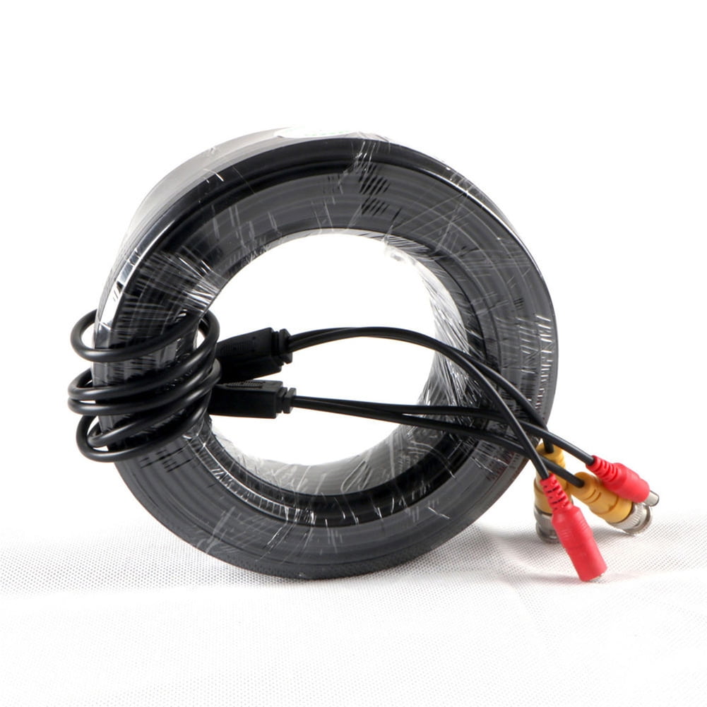QDJZ 32FT 10M CCTV BNC Video Power Cable DVR Survillance Security ...
